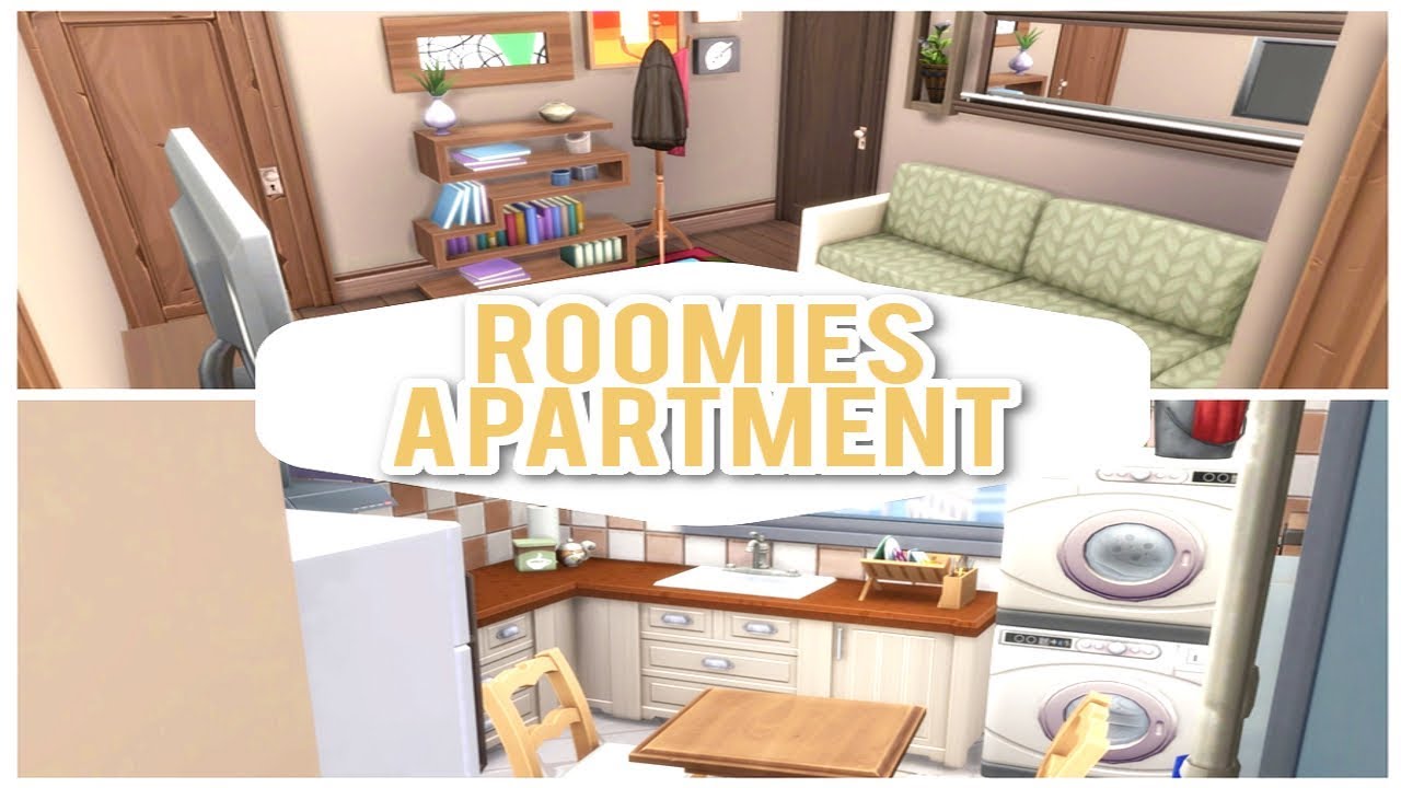 ROOMIES APARTMENT // RENOVATION 1313 21 CHIC STREET -- The Sims 4 - YouTube
