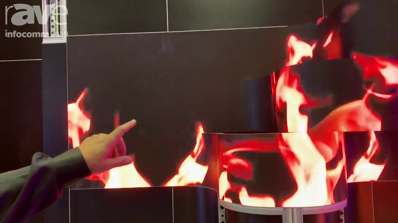 InfoComm 2019: beMatrix Shows Off LED Skin Product in Curved ...