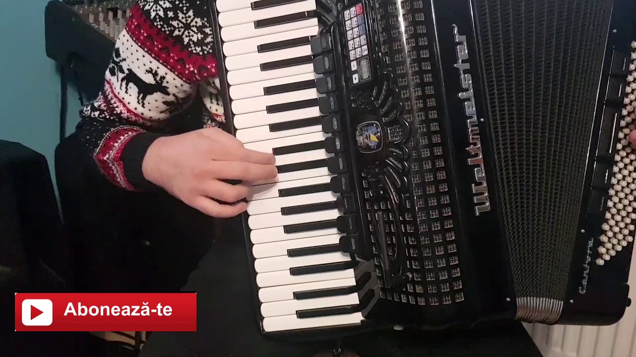 Tutorial Acordeon & Orga - Ritornela de Banat nr.19 - YouTube