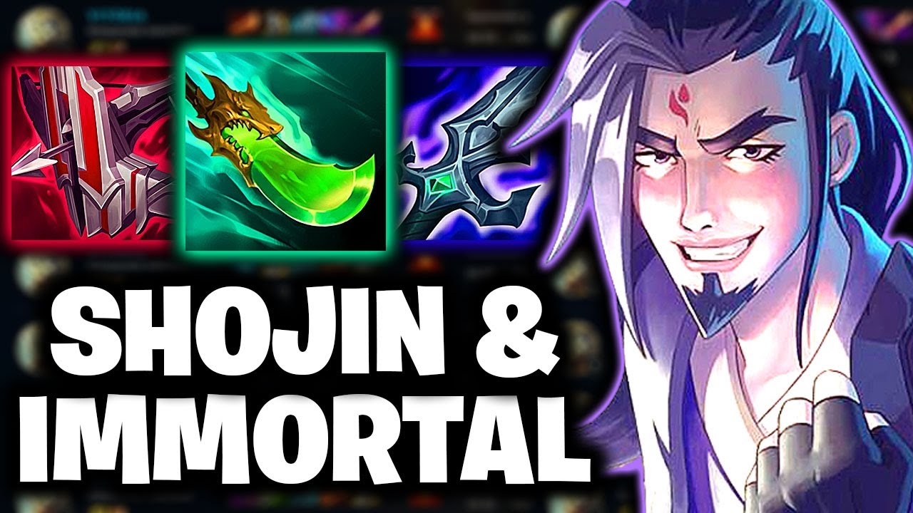 Testei a nova Shojin no Master Yi... - YouTube