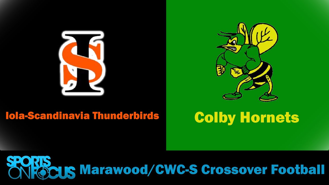 Iola-Scandinavia @ Colby | Marawood/CWC-S Crossover Football - YouTube