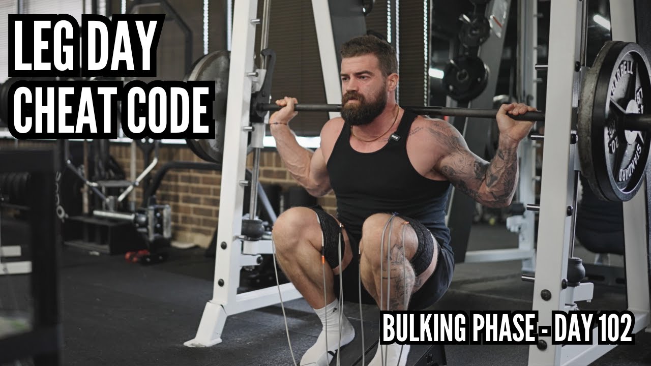 BULK - DAY 102 - Leg Day Cheat Code - YouTube
