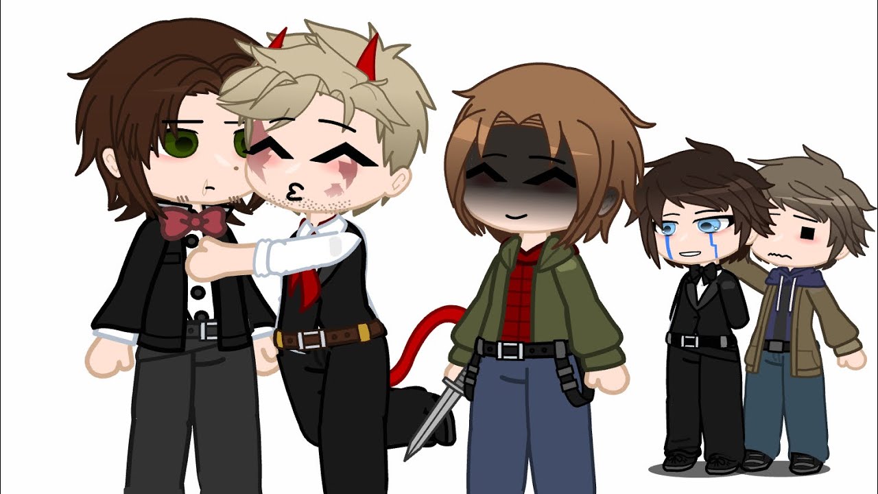 “why are you blinking so much?” / AKA what sam and luci did in hell ...