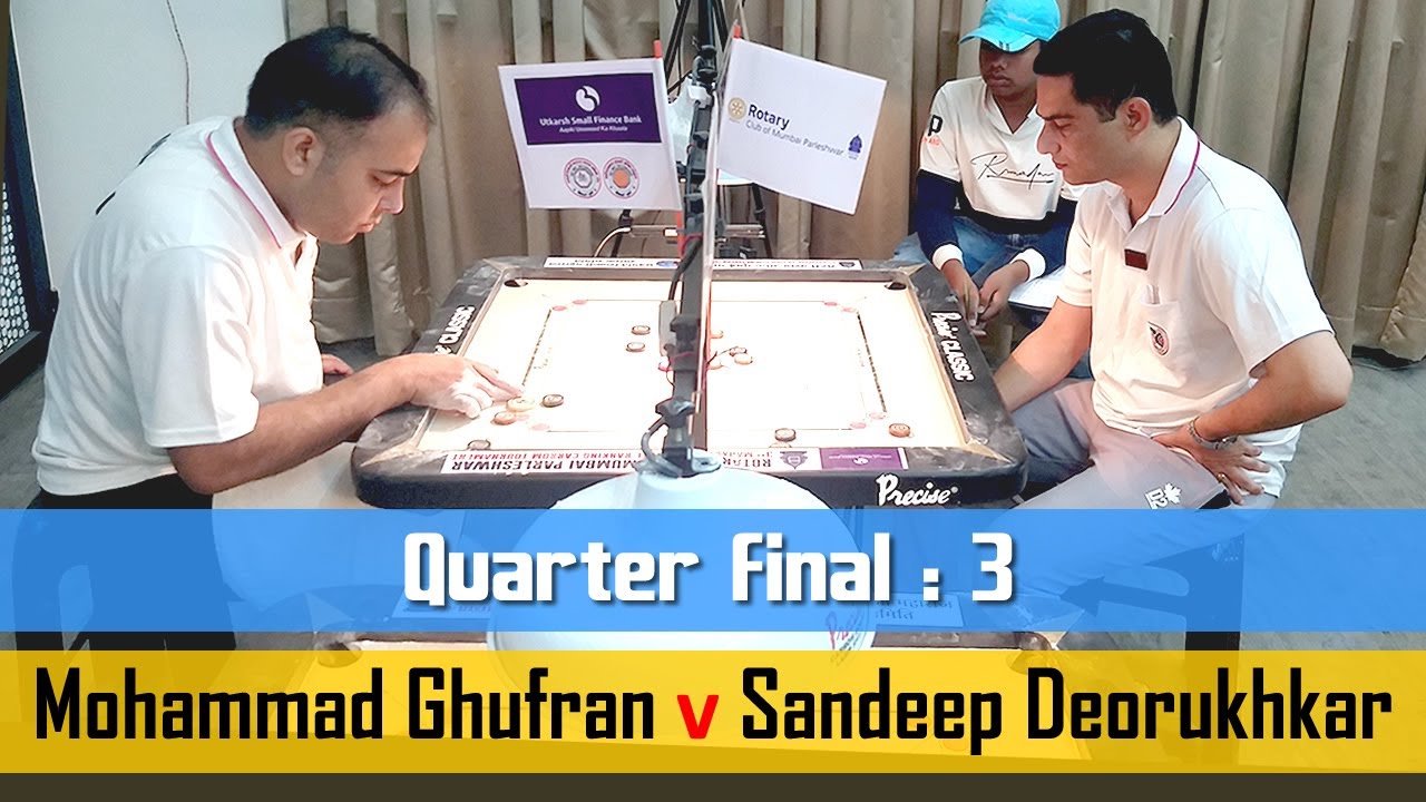 MCA Live : QF 3 - Mohd. Ghufran (Mumbai) Vs Sandeep Deorukhkar (Mumbai) - YouTube