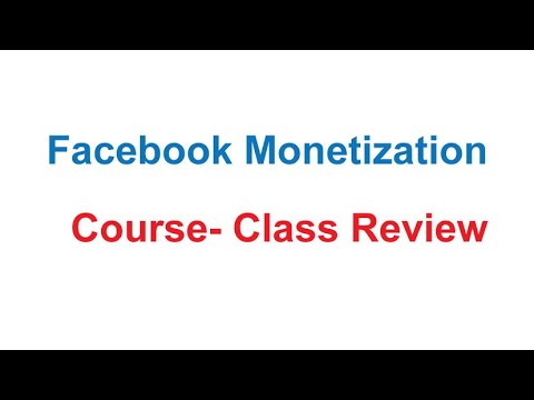facebook monetization Course । Class Review - YouTube