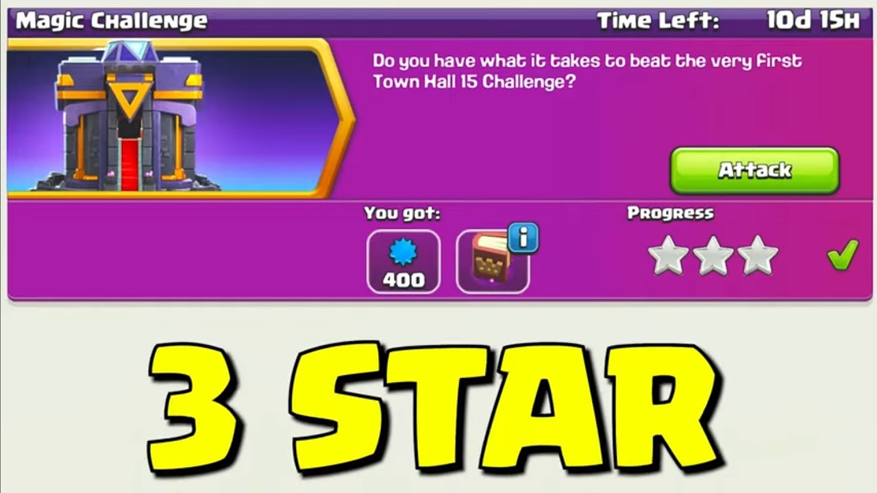 3 star the MAGIC CHALLENGE WITH SWAG - YouTube