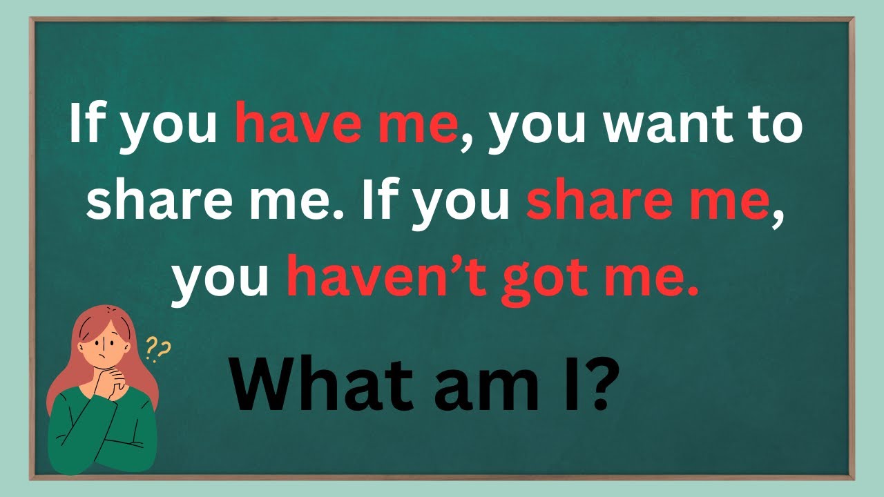 CAN YOU SOLVE THESE 20 TRICKY RIDDLES? | Part 3 - YouTube