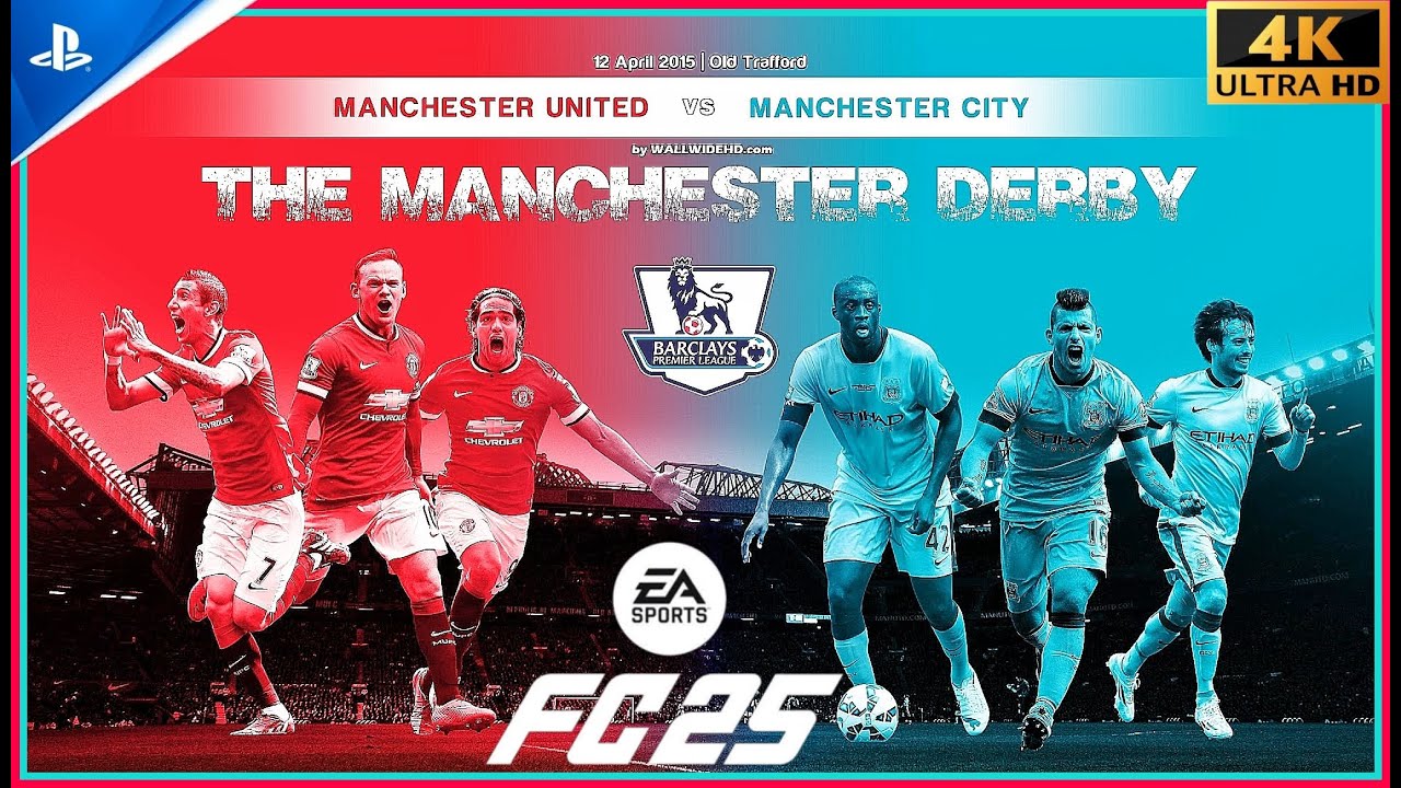 FC25 - ( Manchester City vs Manchester United ) PS5 4KULTRAHD GAMEPLAY ...