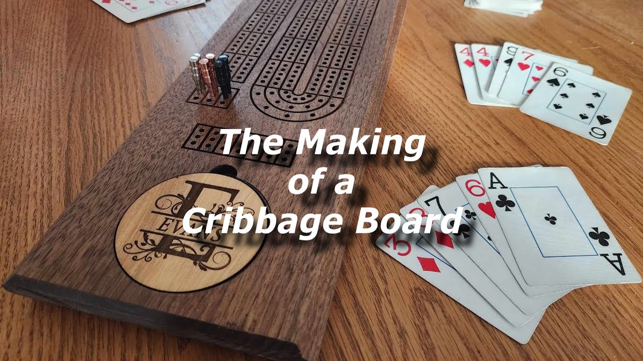The Making Of A Cribbage Board, part 1 - YouTube
