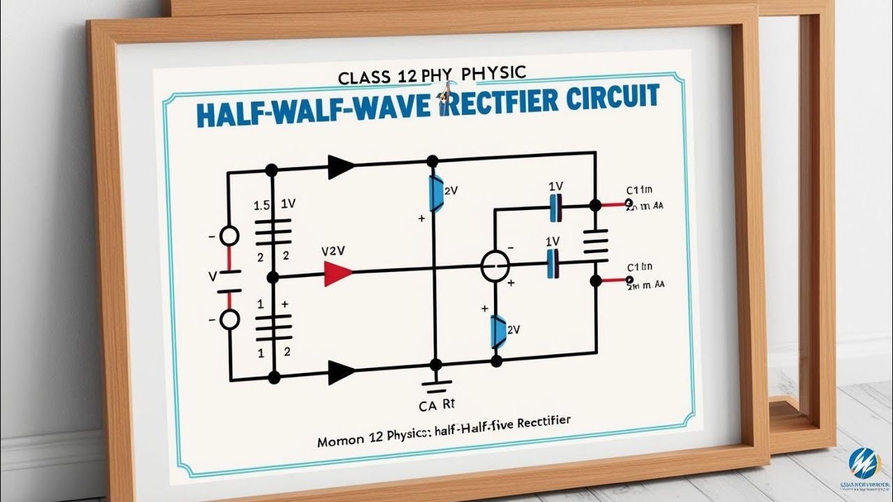 Class 12 Physics Half Wave Rectifier - YouTube
