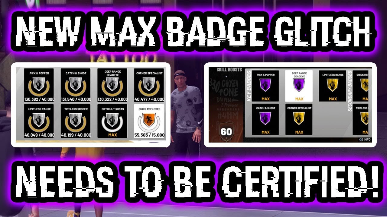NBA 2K19 NEW MAX BADGE AND TRANSFER GLITCH NEEDS TO BE DENSKI CERTIFIED ...