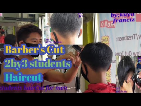 Barber's Cut 2by3 Student Hair Cut - YouTube