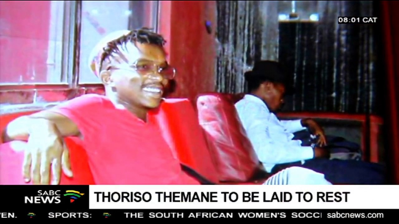 Thoriso Themane funeral service is underway - YouTube