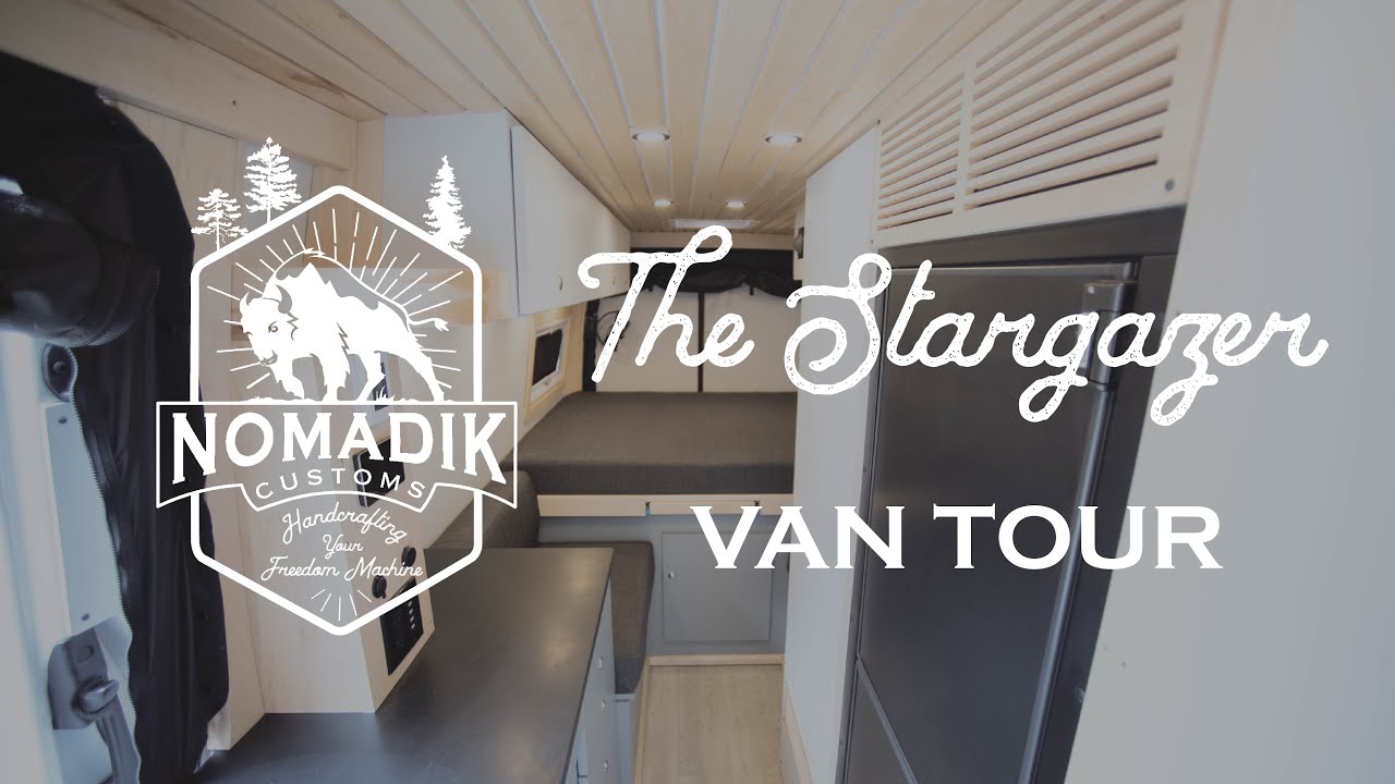 The Stargazer Van Tour | Mercedes Sprinter 170 - YouTube