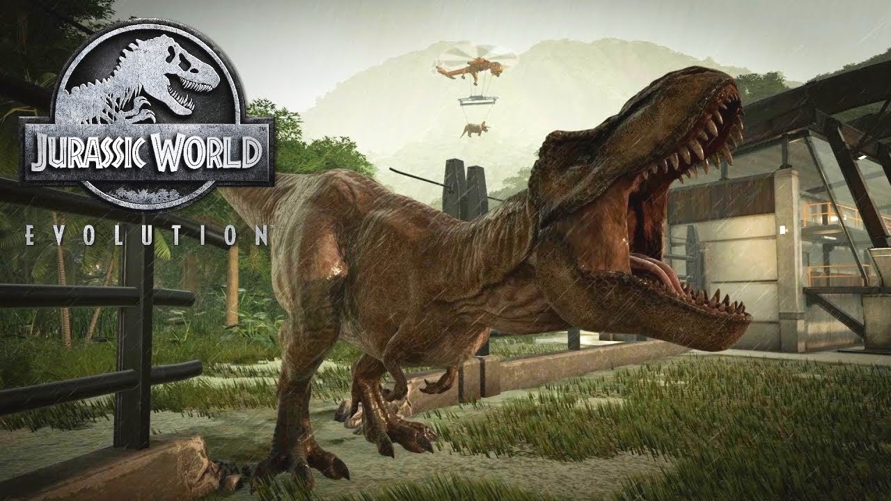 Jurassic World Evolution Gameplay Impressions - Growing Dinosaurs and ...