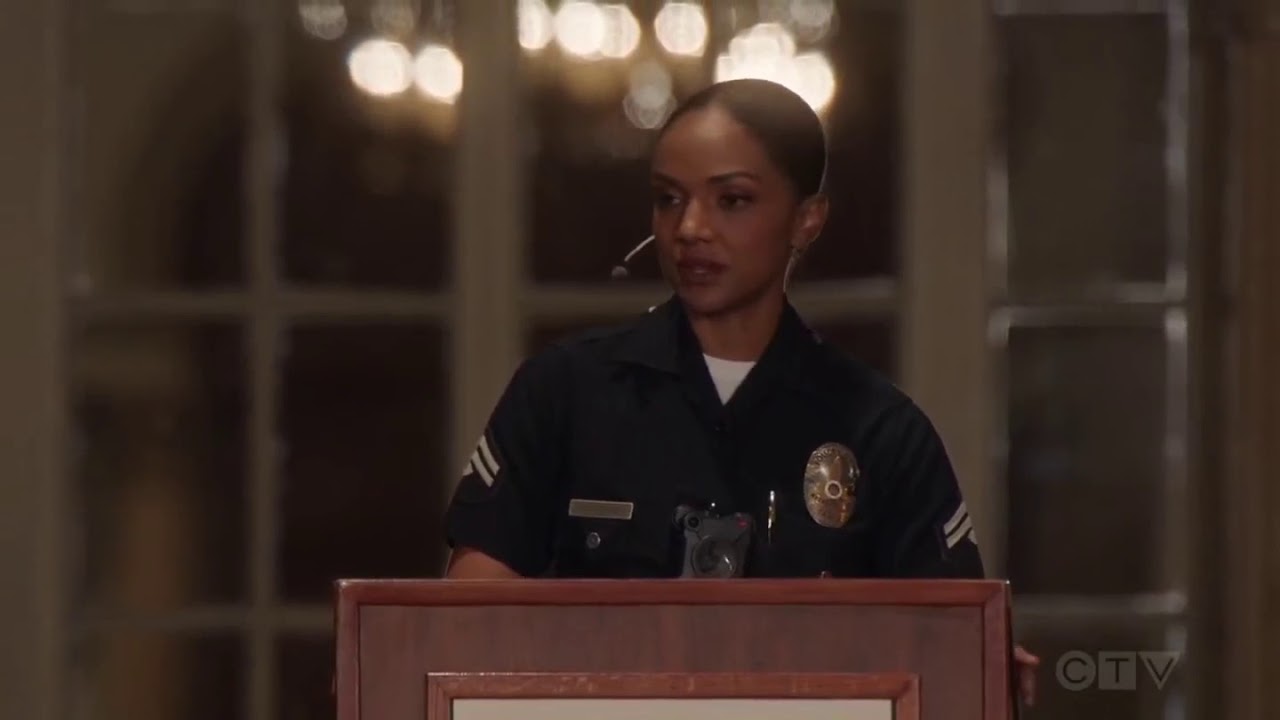 Nyla Harper Gives a Seminar on Undercover Women | The Rookie - YouTube