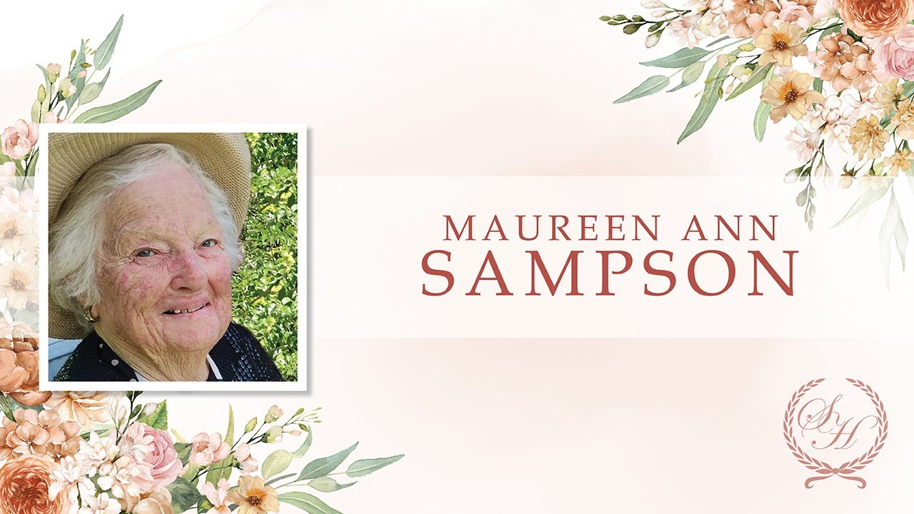 Funeral Service for the Late Mrs Maureen Sampson - YouTube