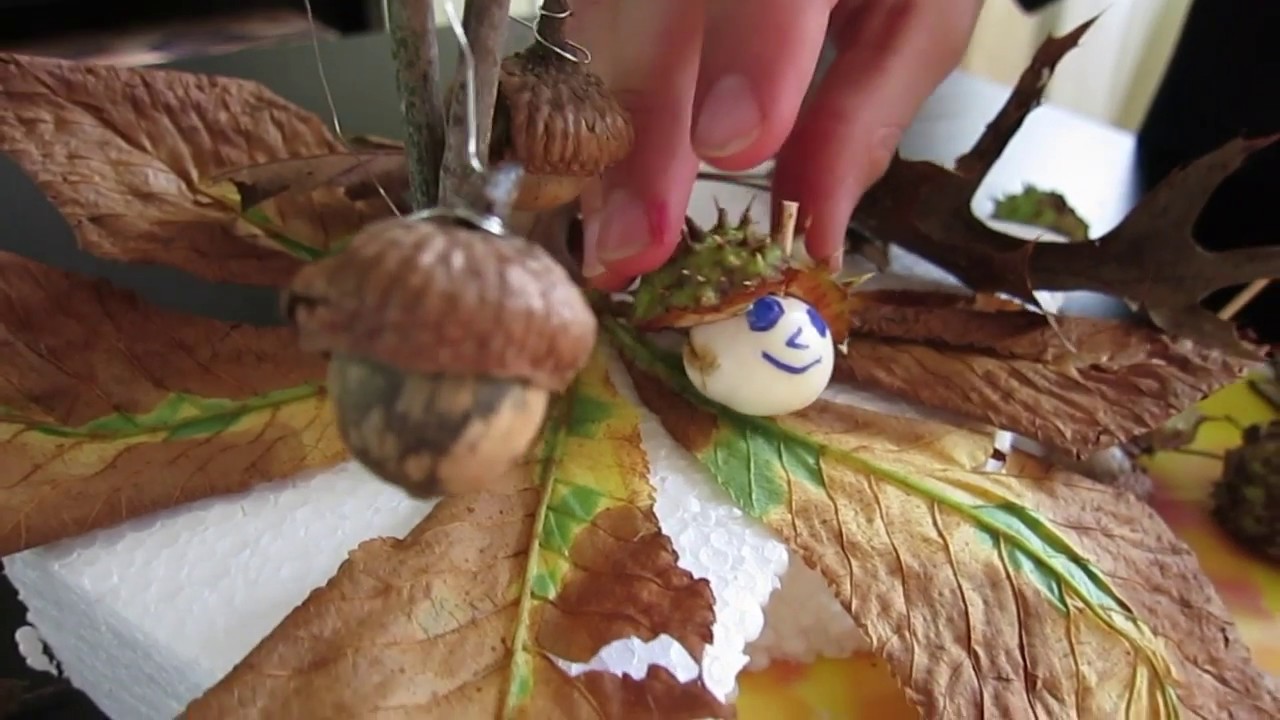 Chestnuts And Acorns - Autumn Song, Fall season natural materials ...