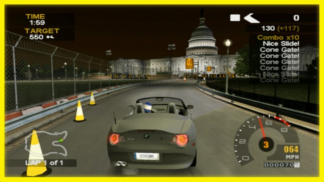 PGR2 || Arcade Cone Challenge 8 - 19,417K - YouTube