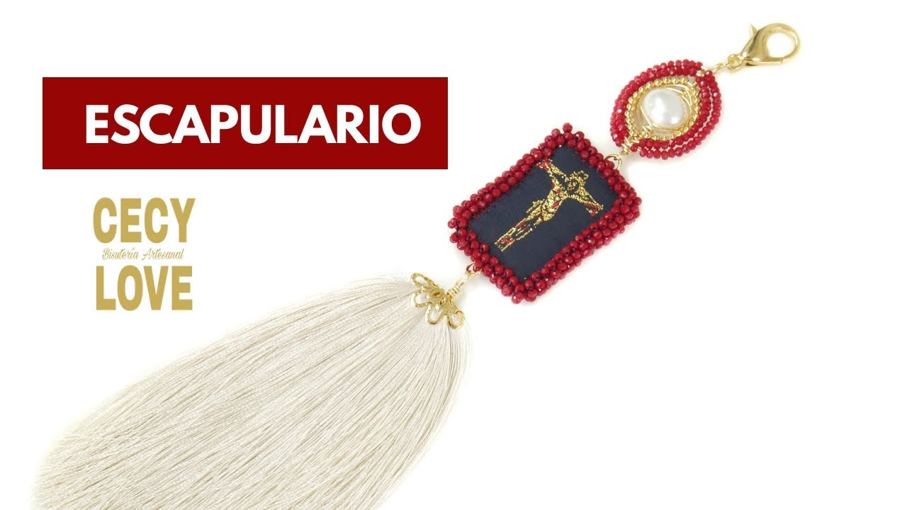 Llavero para decorar bolsas con Cecy Love Bisutería - YouTube