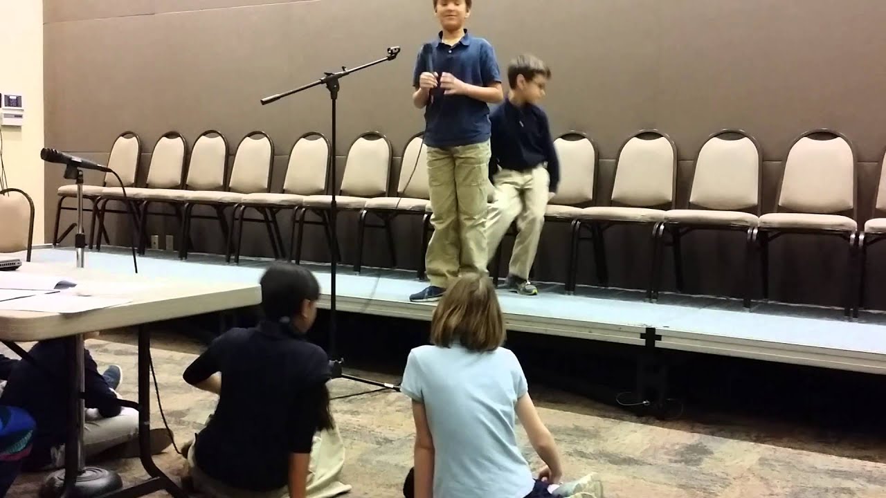 2015-2016 EKHLA Spelling Bee: The finale - YouTube