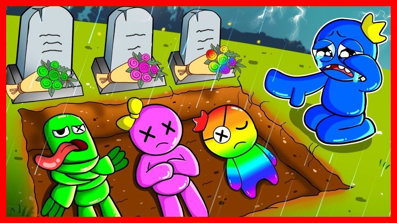 The Beginning of Rainbow Friends : I'm Sorry - Sad Origin Story of Blue ...