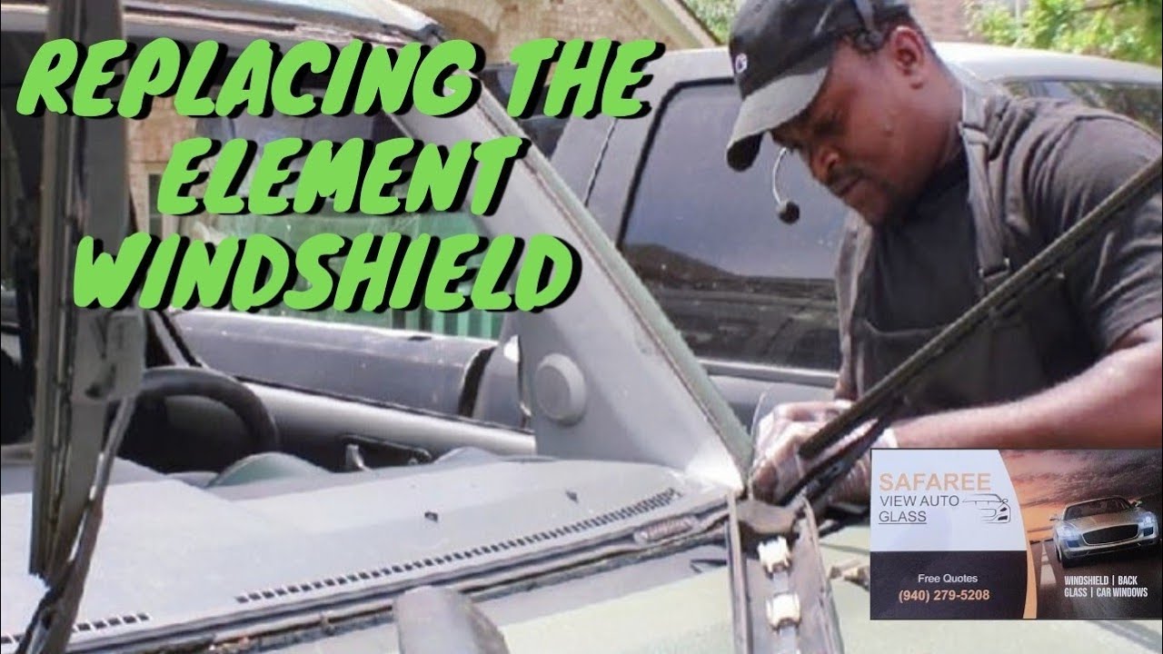 Replacing the Honda Element windshield #hondaelement - YouTube