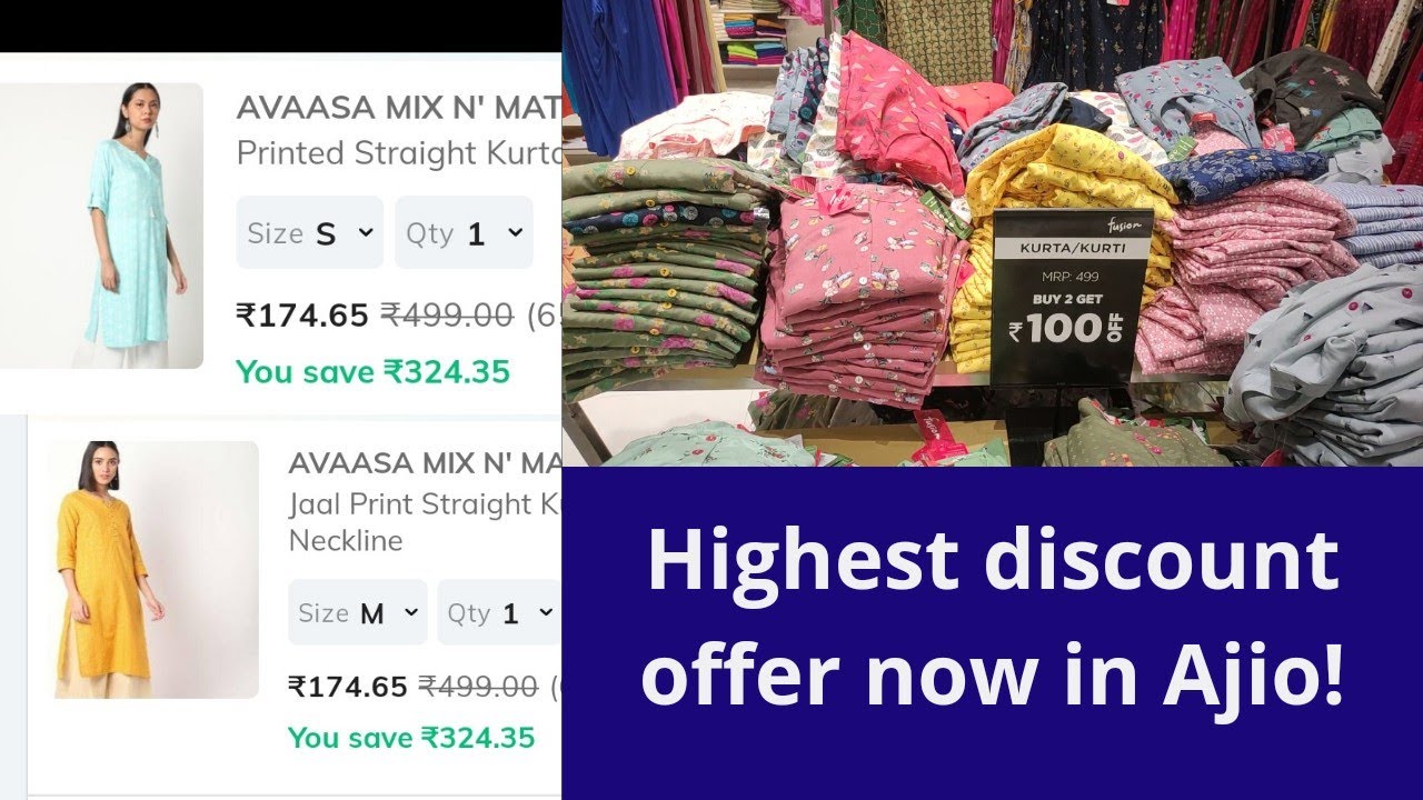 Ajio best coupon offer | Ajio offers today 🔥🔥🔥 - YouTube