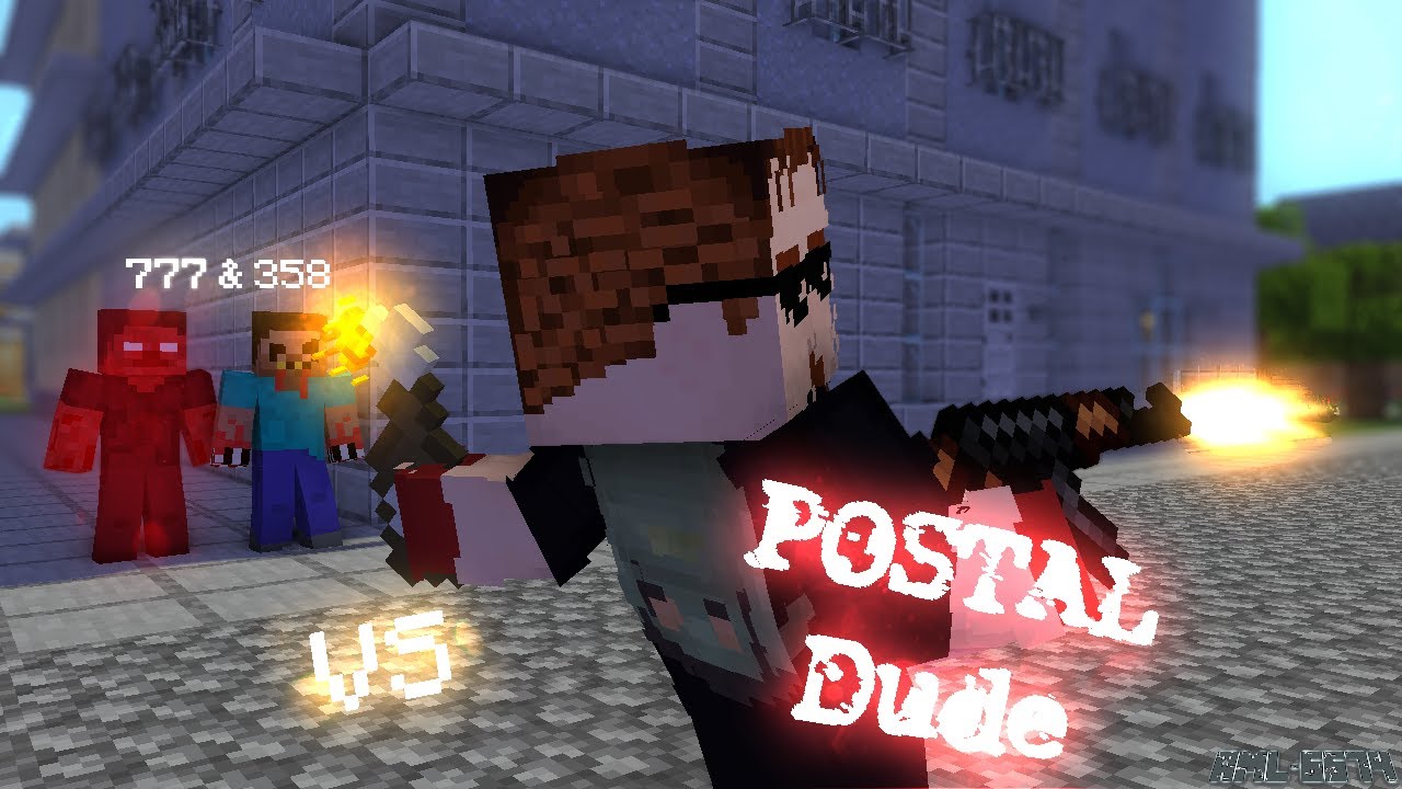 Postal Dude VS Anomaly 358 & 777 - Minecraft Animation | Postal Redux ...