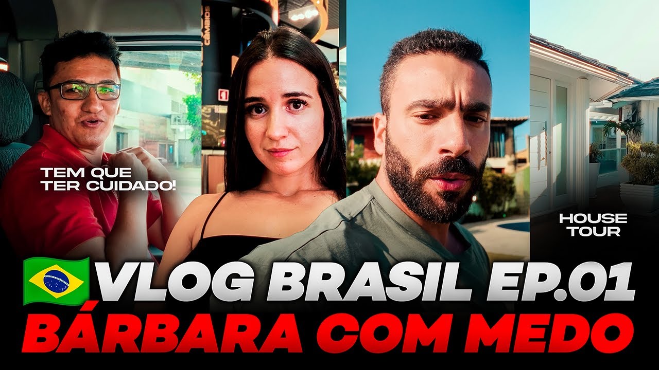 BRASIL #1 VIAGEM, RENT A CAR, MERCADO & HOUSE TOUR - YouTube
