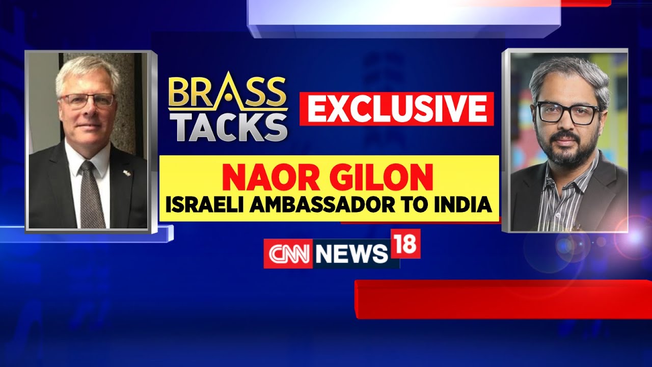 Israel Vs Hamas Day 4 Live | Israeli Ambassador To India Naor Gilon ...