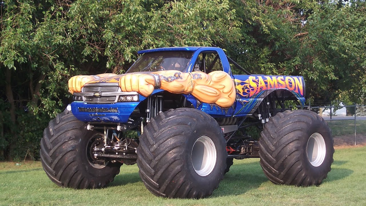 Samson monster truck freestyle fredrick county VA - YouTube