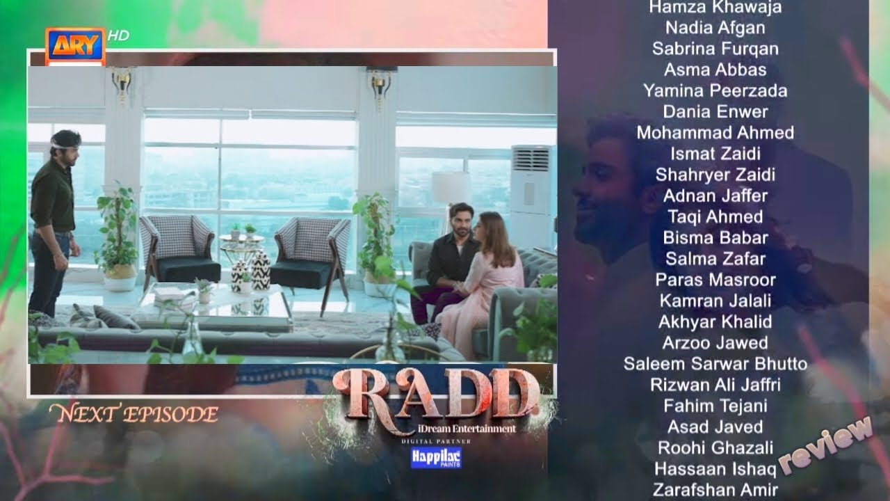 Radd episode 28-Teaser/Promo - Review with Usman drama serial radd epi ...