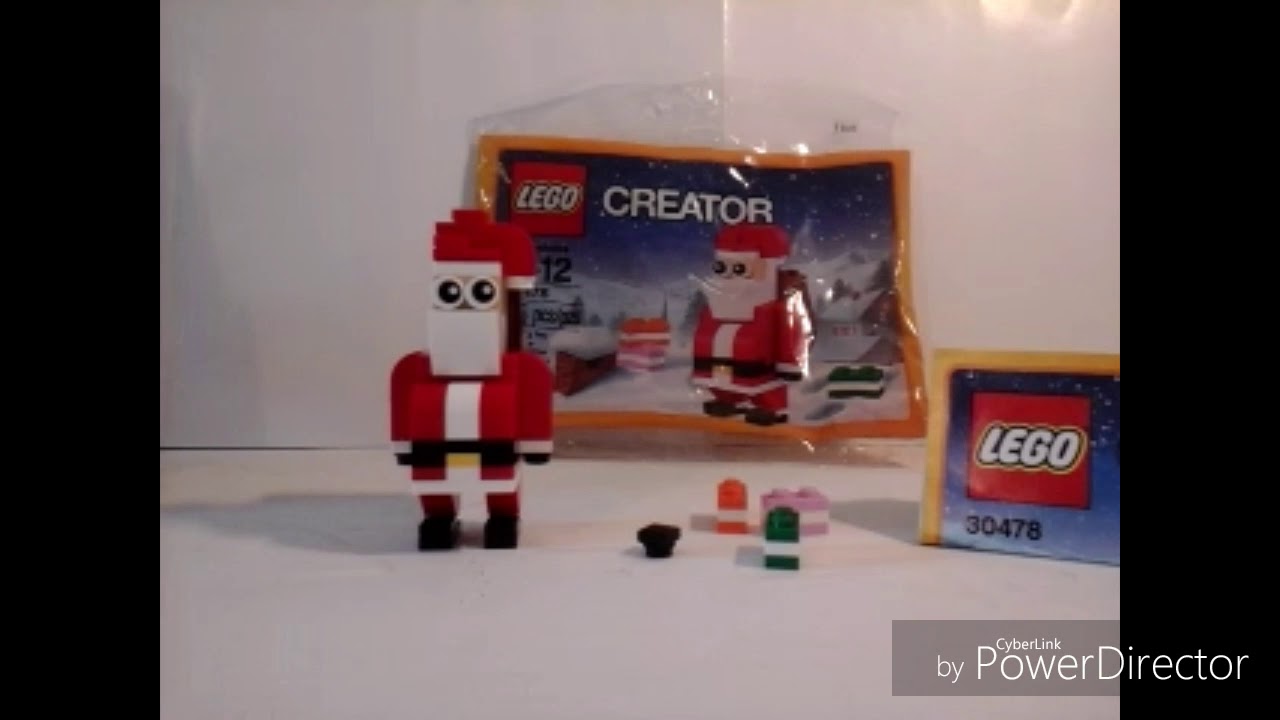 Lego Santa Claus poly bag - YouTube