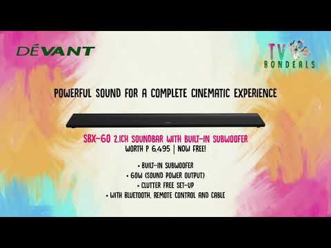 Devant TV Bondeals - FREE Soundbar! - YouTube