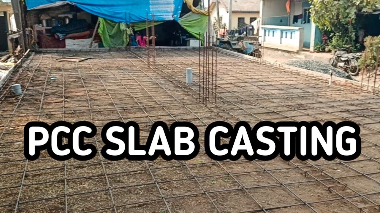 PCC slab Casting |#slabcasting #slaphouse - YouTube