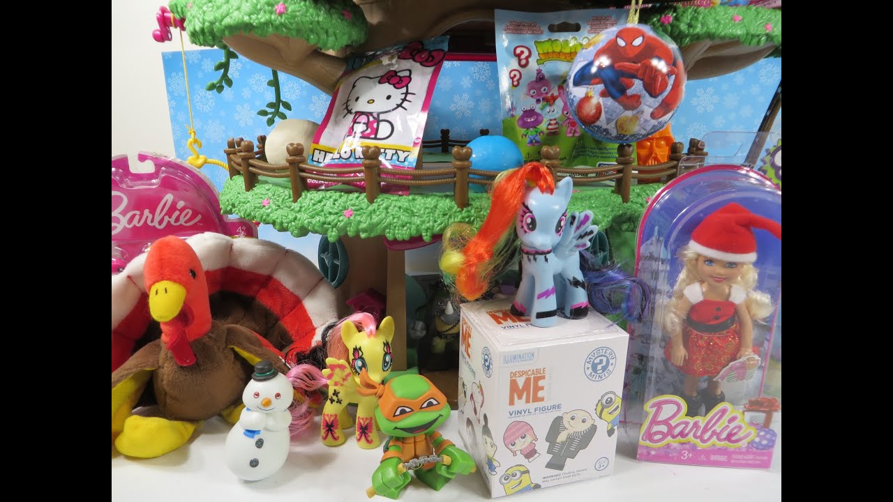 Shopkins Minecraft LPS MLP My Little Pony Play-Doh Blind Bag Unboxing ...