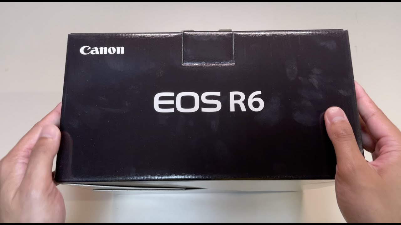 Canon EOS R6 UNBOXING - YouTube