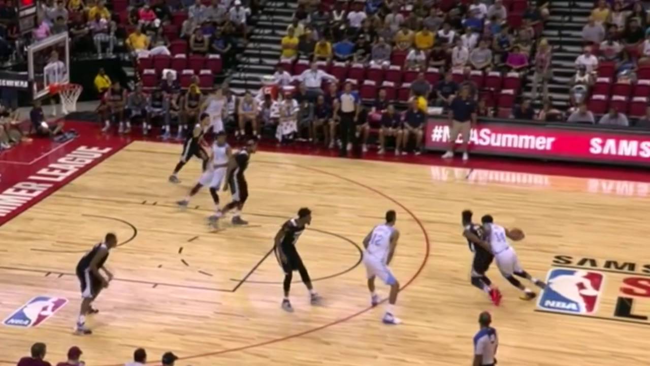 Gary Harris Amazing Crossover Denver vs Minnesota - YouTube