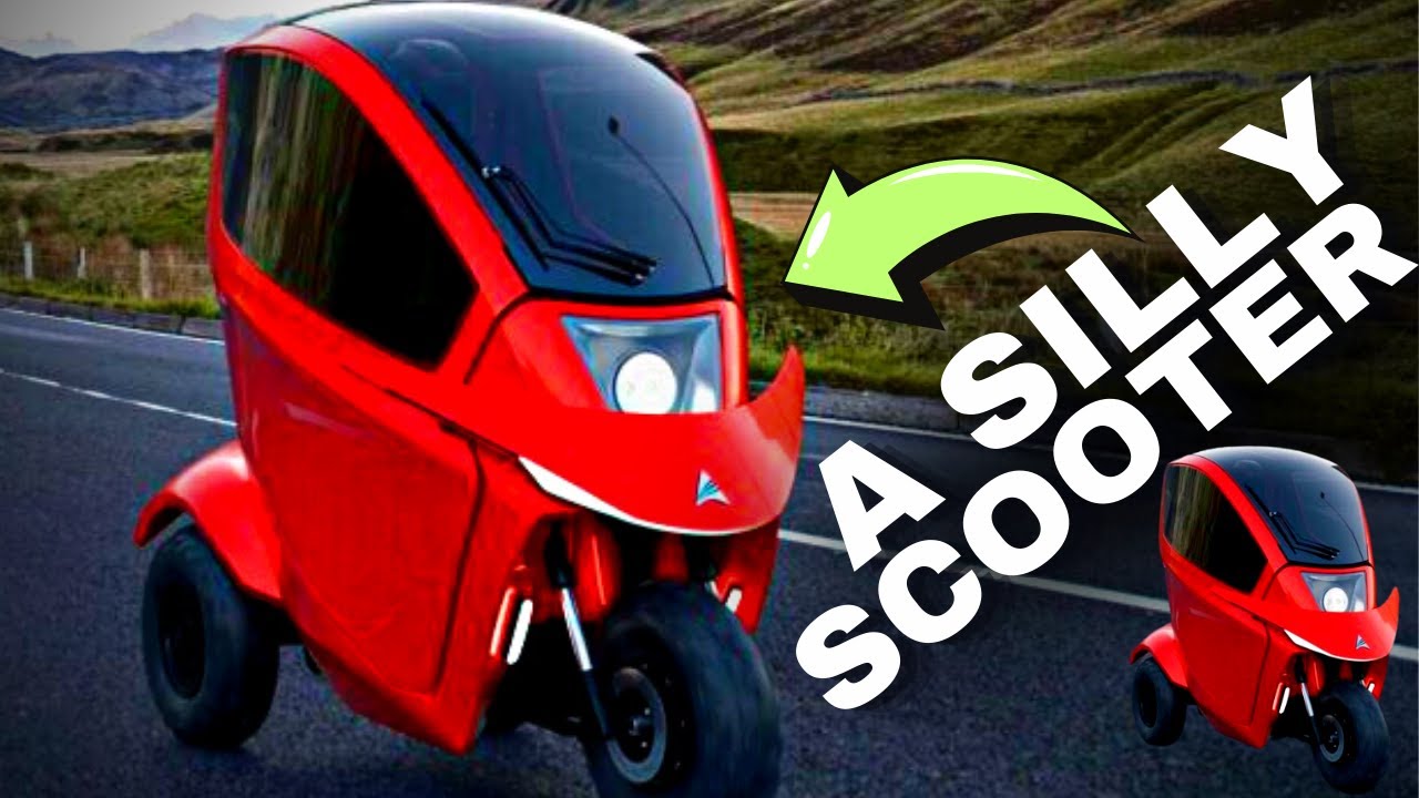 A Fully Enclosed 3-Wheeled Electric Mobility Scooter Designed with ...