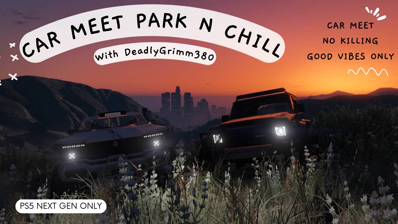 EAT SLEEP CAR MEET REPEAT!! GTA 5 PS5 NEXT GEN CAR MEET - YouTube