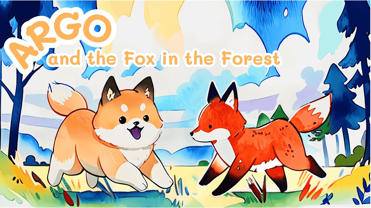 Story Time | Argo and the Fox in the Forest🌙 | A Story for Kids | The ...