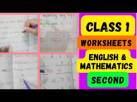 Class 1 syllabus content for Mama Parsi , BVS , St. Michael and Habib ...