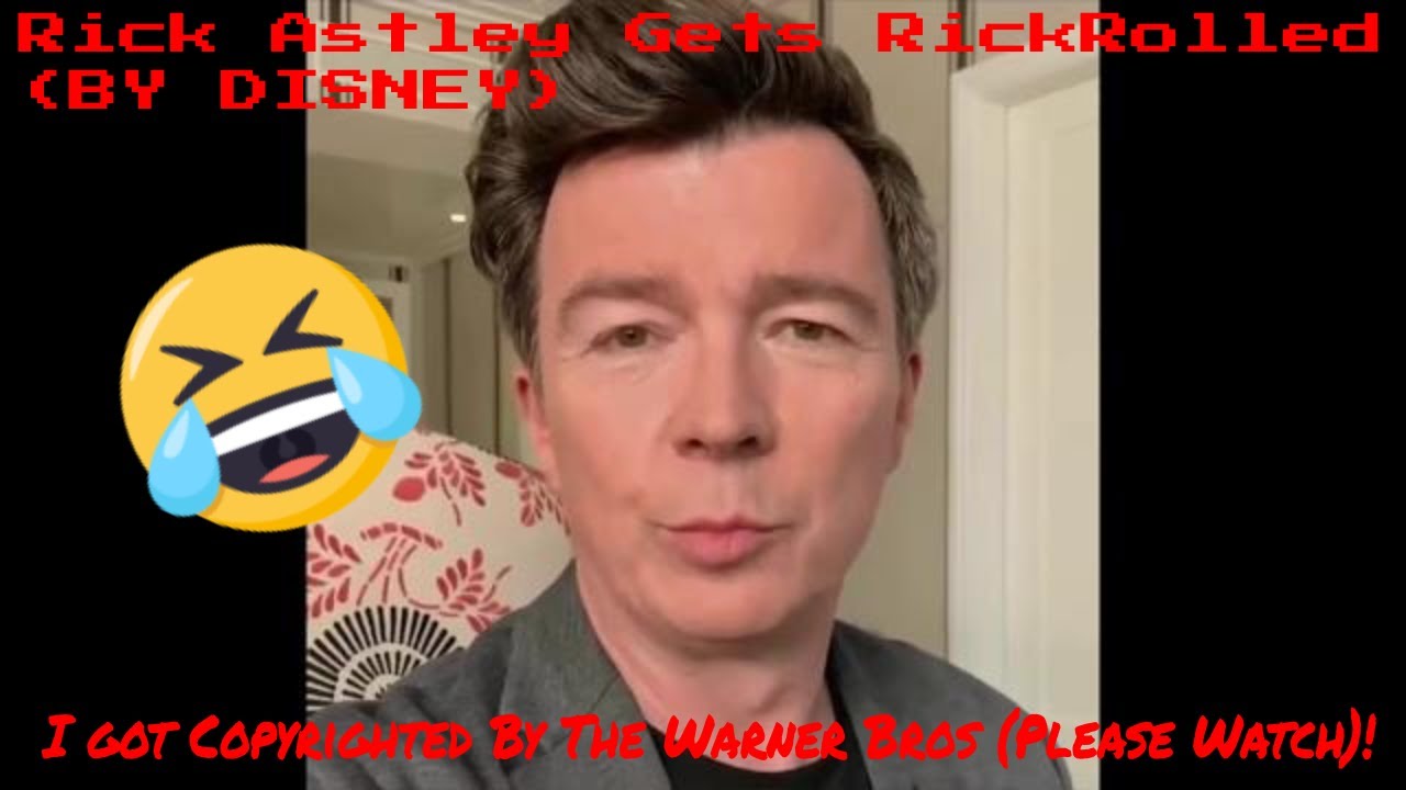 Rick Astley Get’s RickRolled By Disney (Not Clickbate) (Super Funny ...