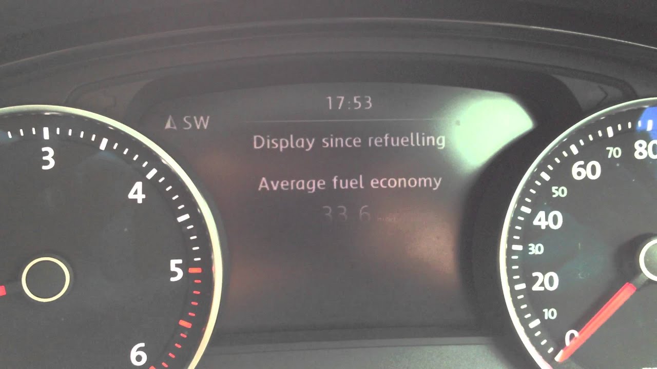 2011 VW Touareg Clock Screen Fault - YouTube