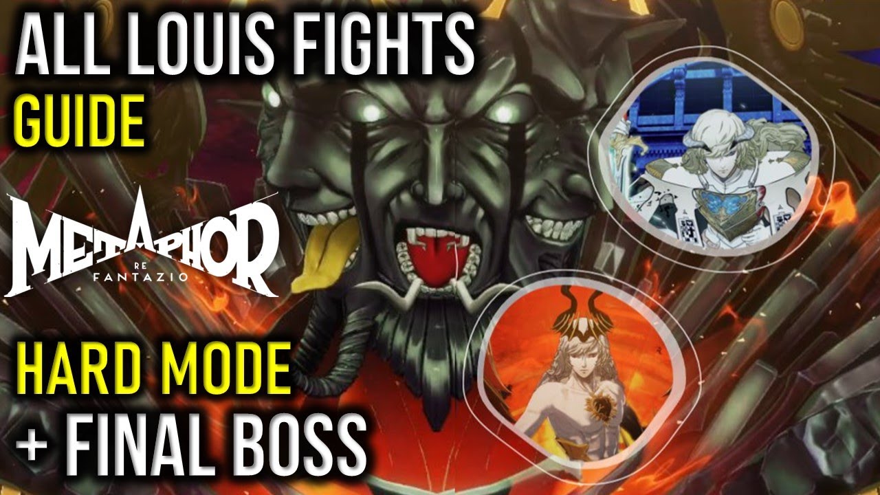 Archdemon & Destroyer Charadrius Metaphor Refantazio FINAL Boss Hard ...