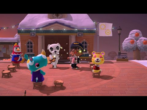 3 Stars Time Travel K.K Concert, Urn's City, ACNH - YouTube