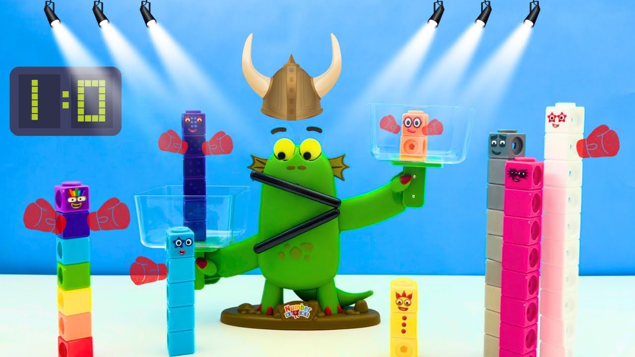 Let’s play with the Numberblocks Blockzee Balance Activity Set Toy ...