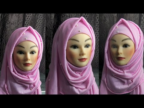 2 minutes hijab tutorial | quick hijab tutorial | hijab tutorial ...
