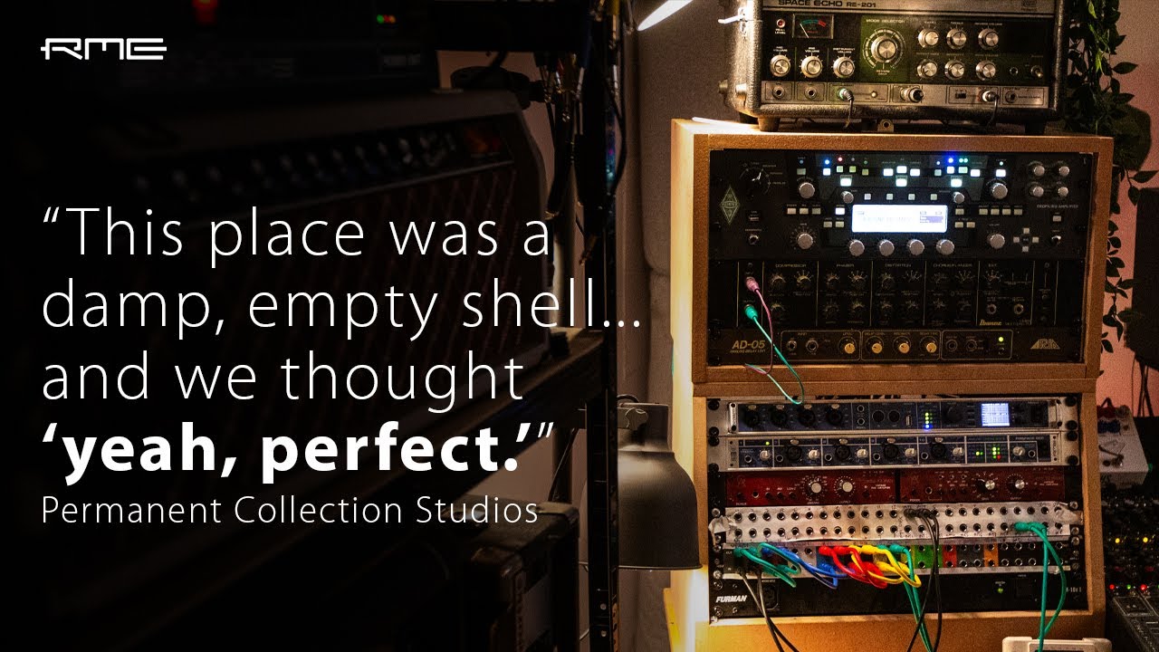 RME Audio | Inside Permanent Collection Studios | Stephen Kerrison ...